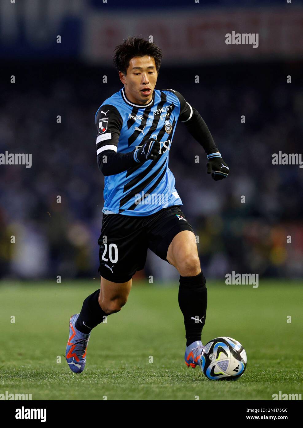Kawasaki Todoroki Stadium, Kanagawa, Japan. 17th Feb, 2023. Yamada Shin (Frontale), FEBRUARY 17 ...