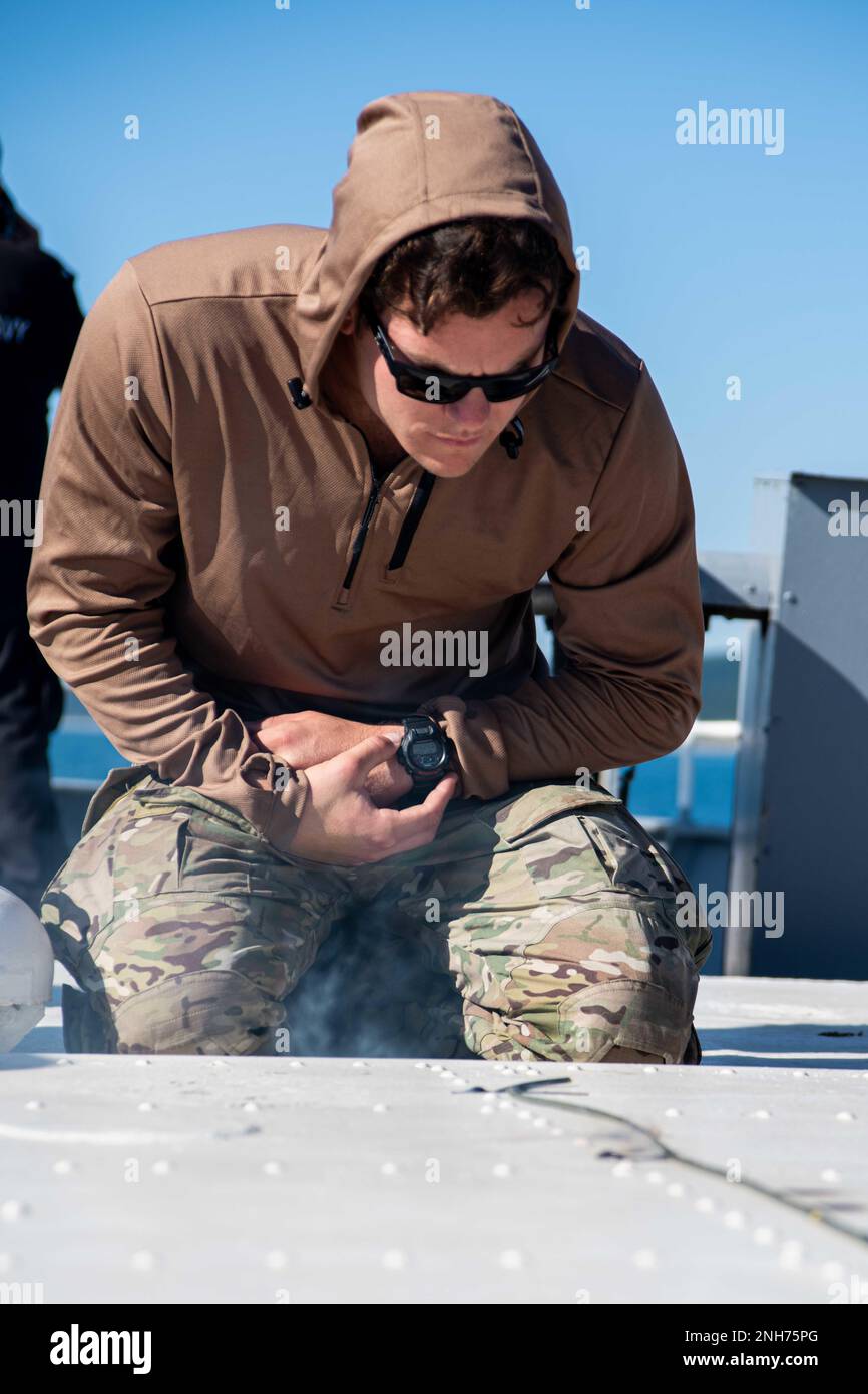 VARNA, Bulgaria (July 20, 2022) Explosive Ordnance Disposal 3rd Class ...