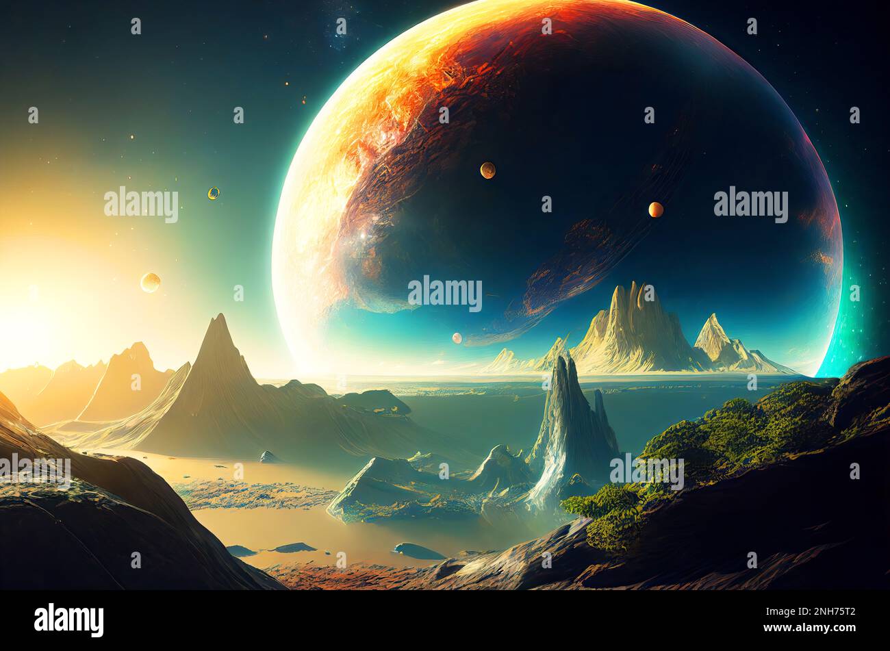 Digital fantasy art hi-res stock photography and images - Alamy