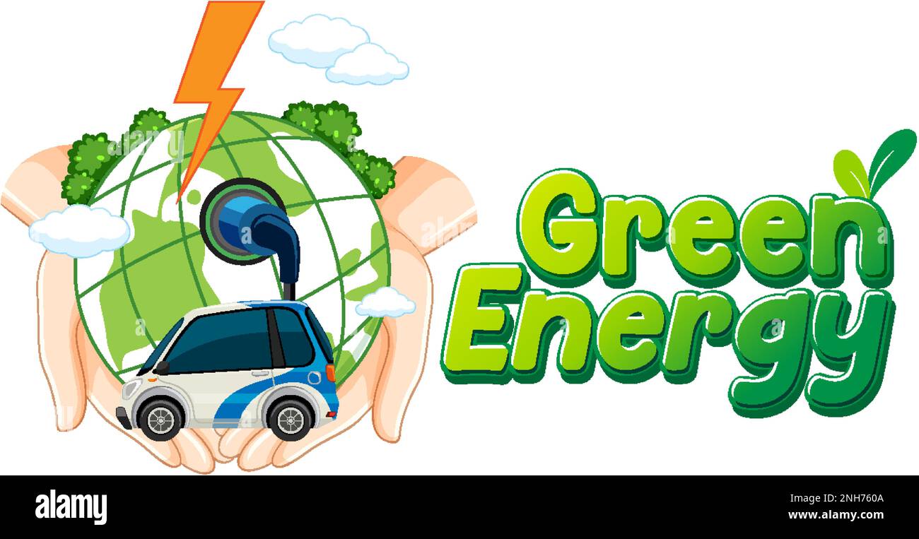 Green energy vector concept illustration Stock Vector Image & Art - Alamy