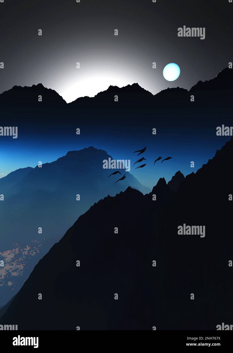 Mystical birds hi-res stock photography and images - Alamy
