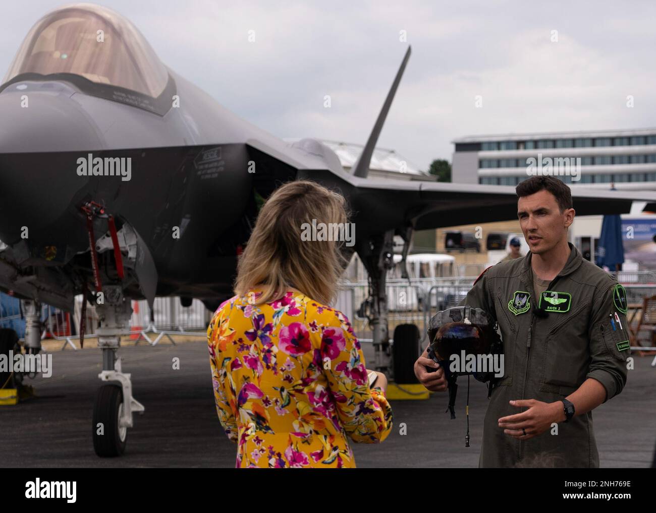 U.S. Air Force 1st Lt. Sean Harvey assigned to the 495th Fighter ...