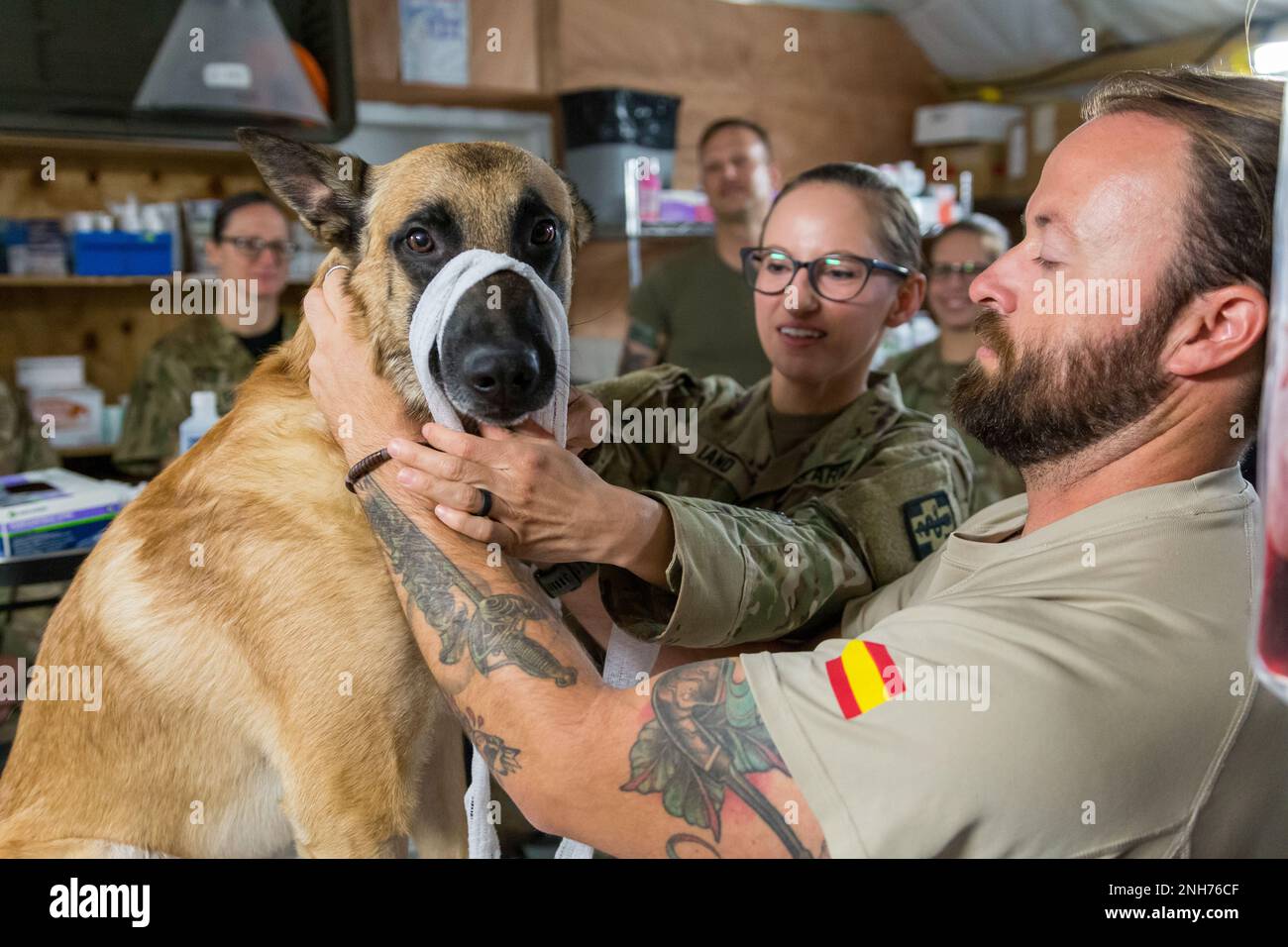 1st Lt. Kristen Land, an Operating Room Nurse with Task Force MED 374 ...