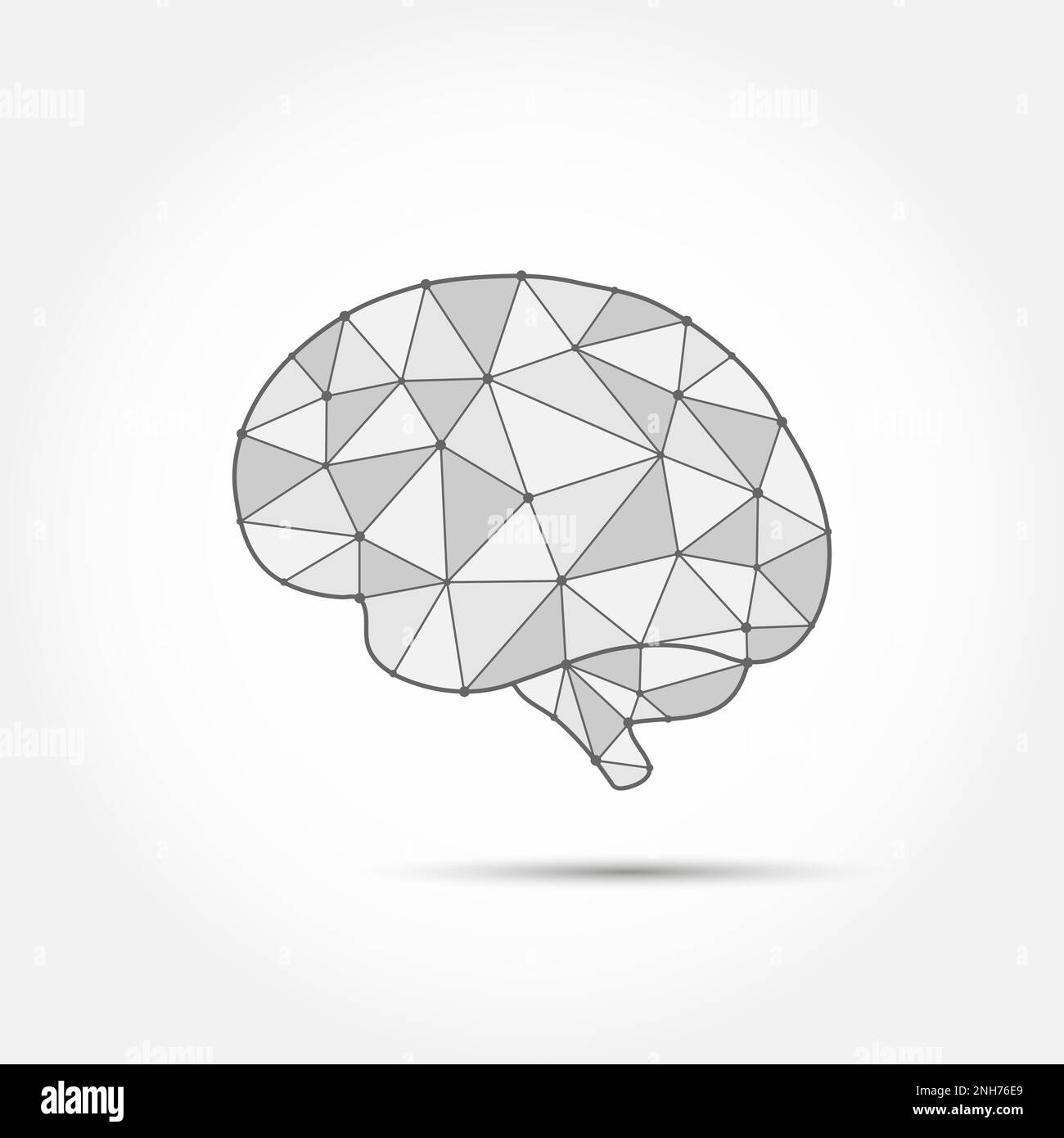 Brain. The neural network of the mind. A layout for visualizing ...