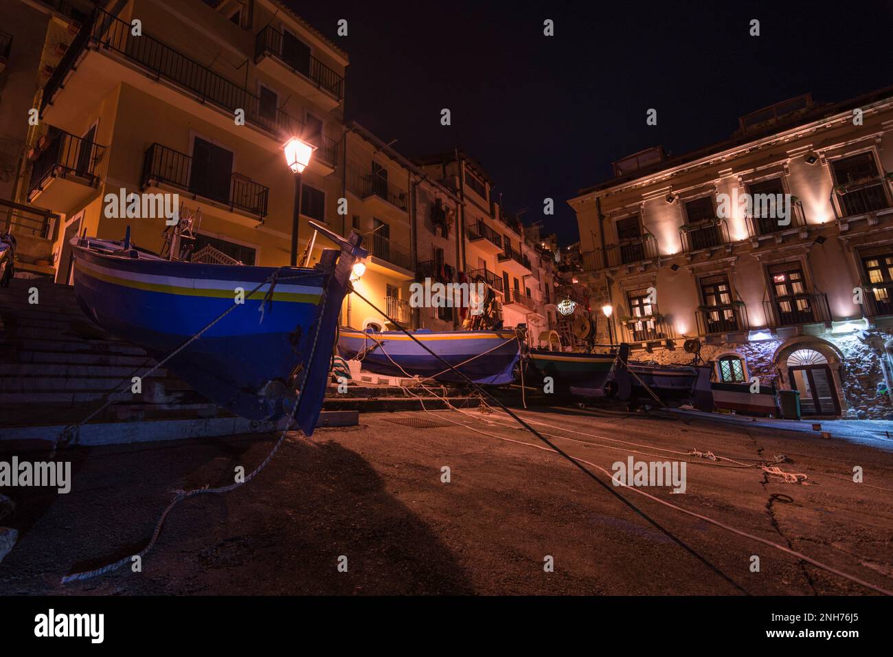 Picturesque italian coast small boats hi-res stock photography and ...
