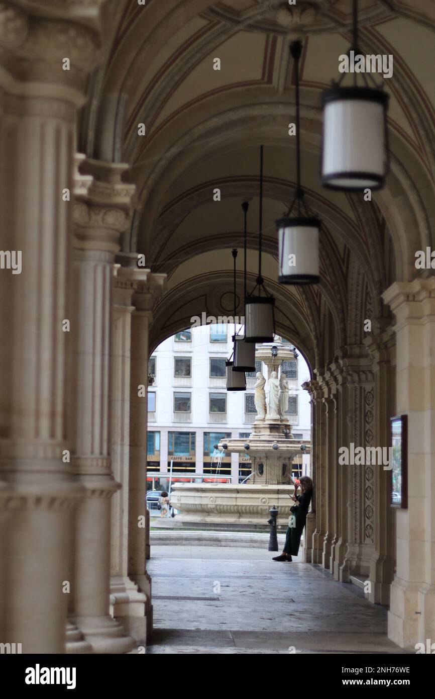 Life in Vienna Stock Photo - Alamy