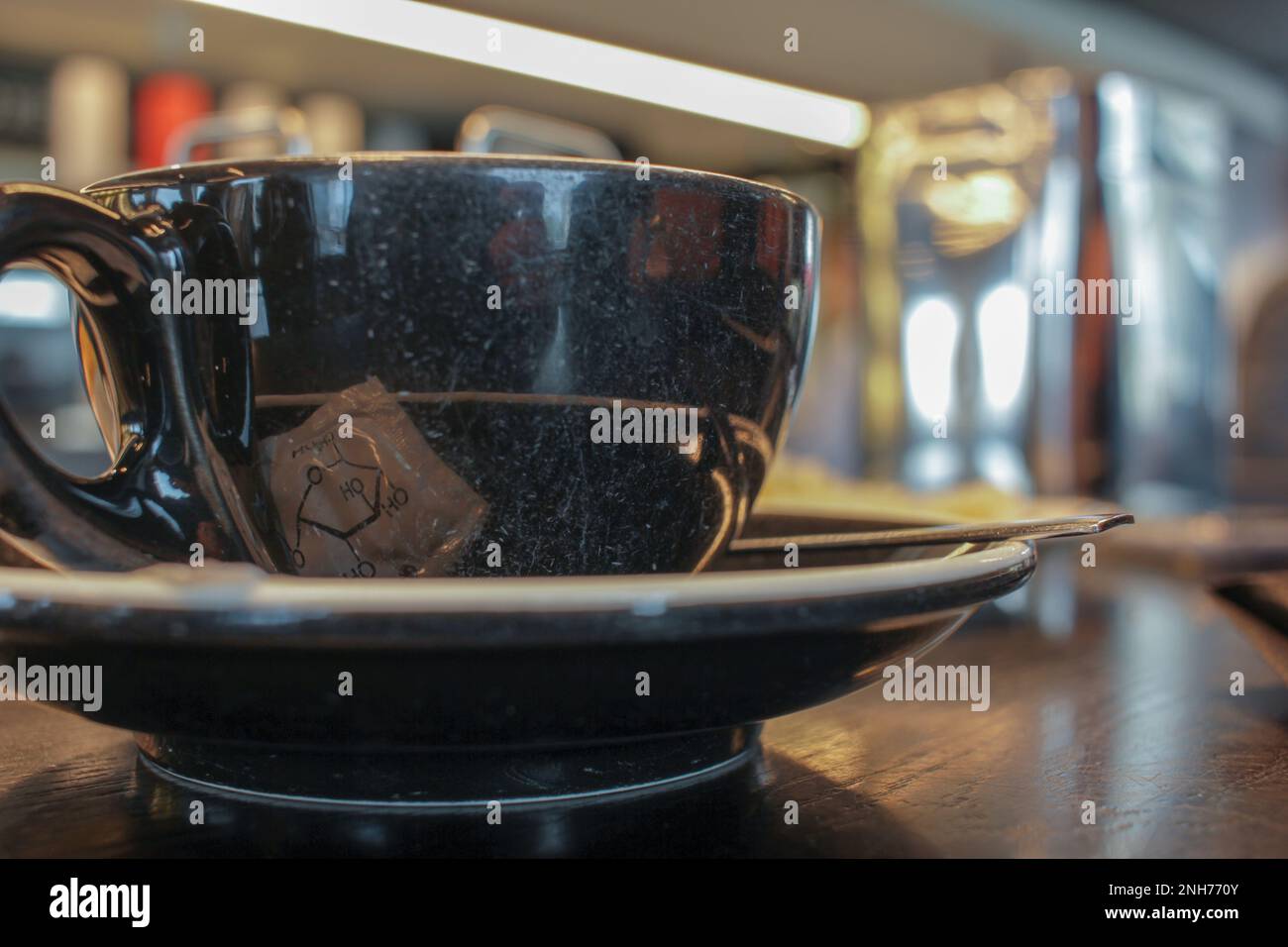 coffee break in the cafeteria of a hotel Stock Photo - Alamy