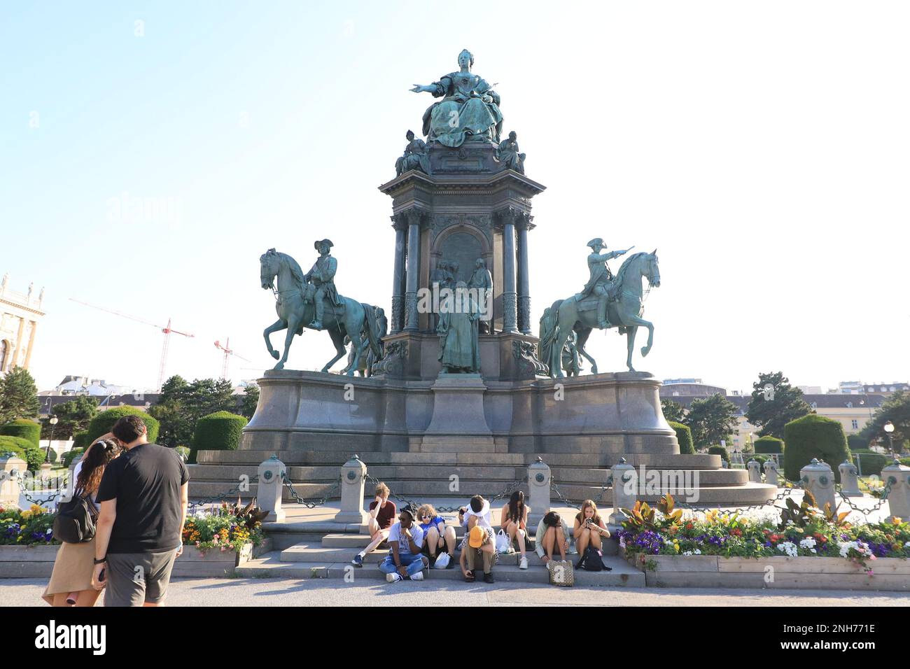 Life in Vienna Stock Photo - Alamy