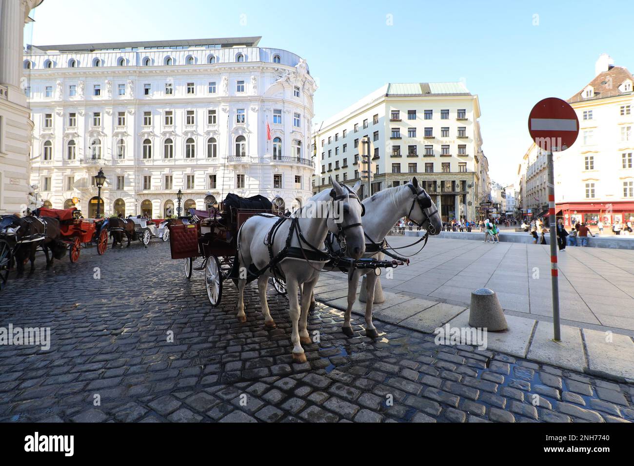 Life in Vienna Stock Photo - Alamy