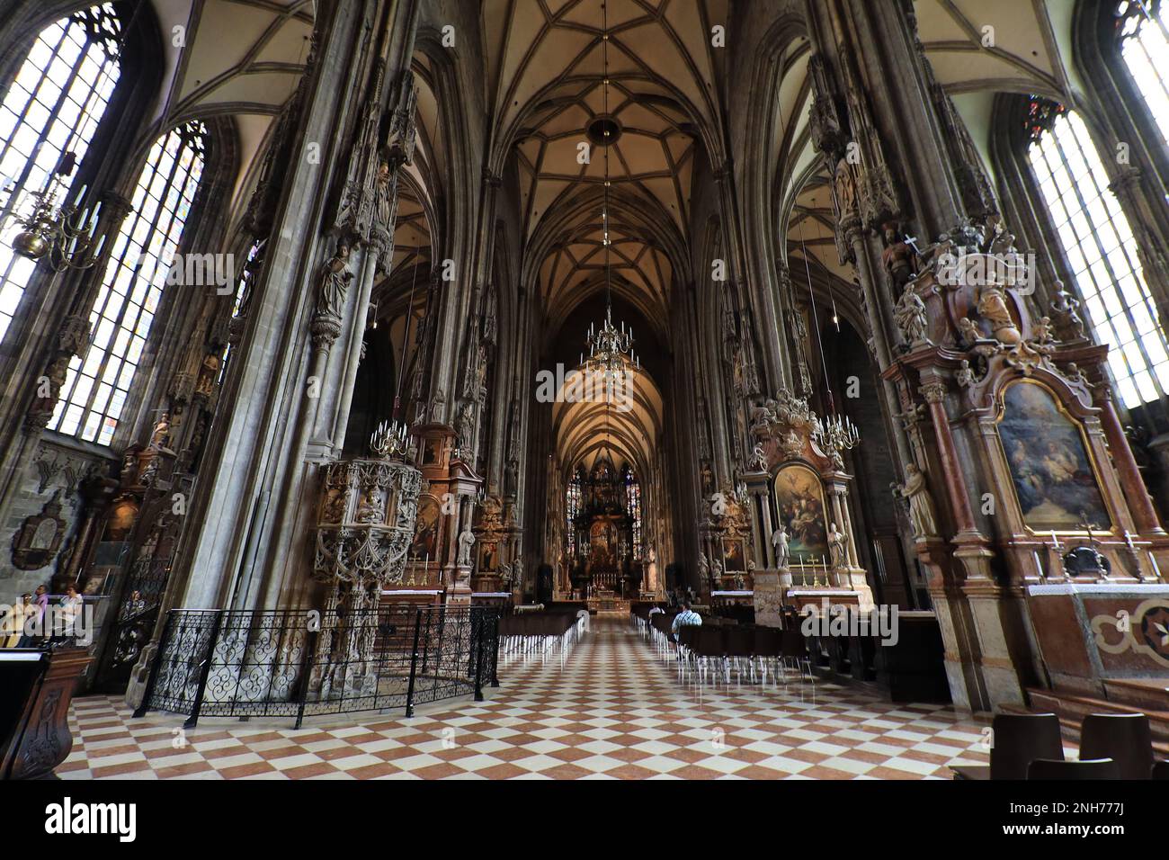 Life in Vienna Stock Photo - Alamy