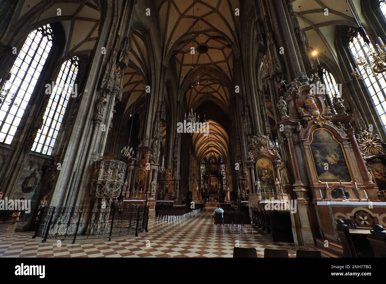 Life in Vienna Stock Photo - Alamy
