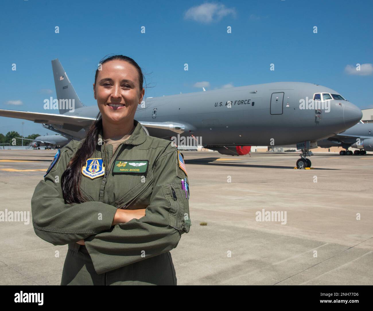 Capt. Kristin “Nikki” Bodie, 77th Air Refueling Squadron KC-46A Pegasus ...