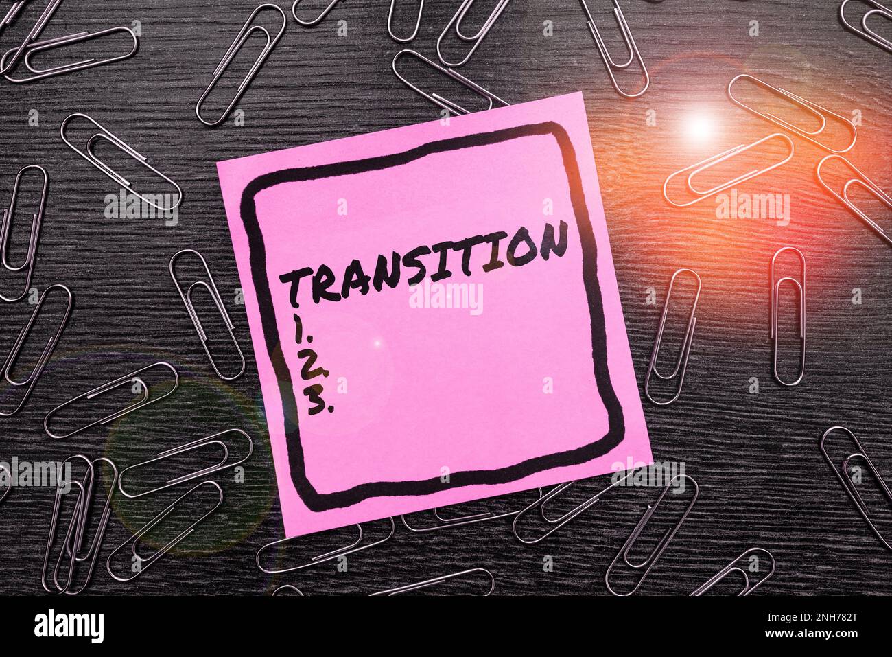 Hand writing sign Transition. Word Written on a dramatic or sweeping ...