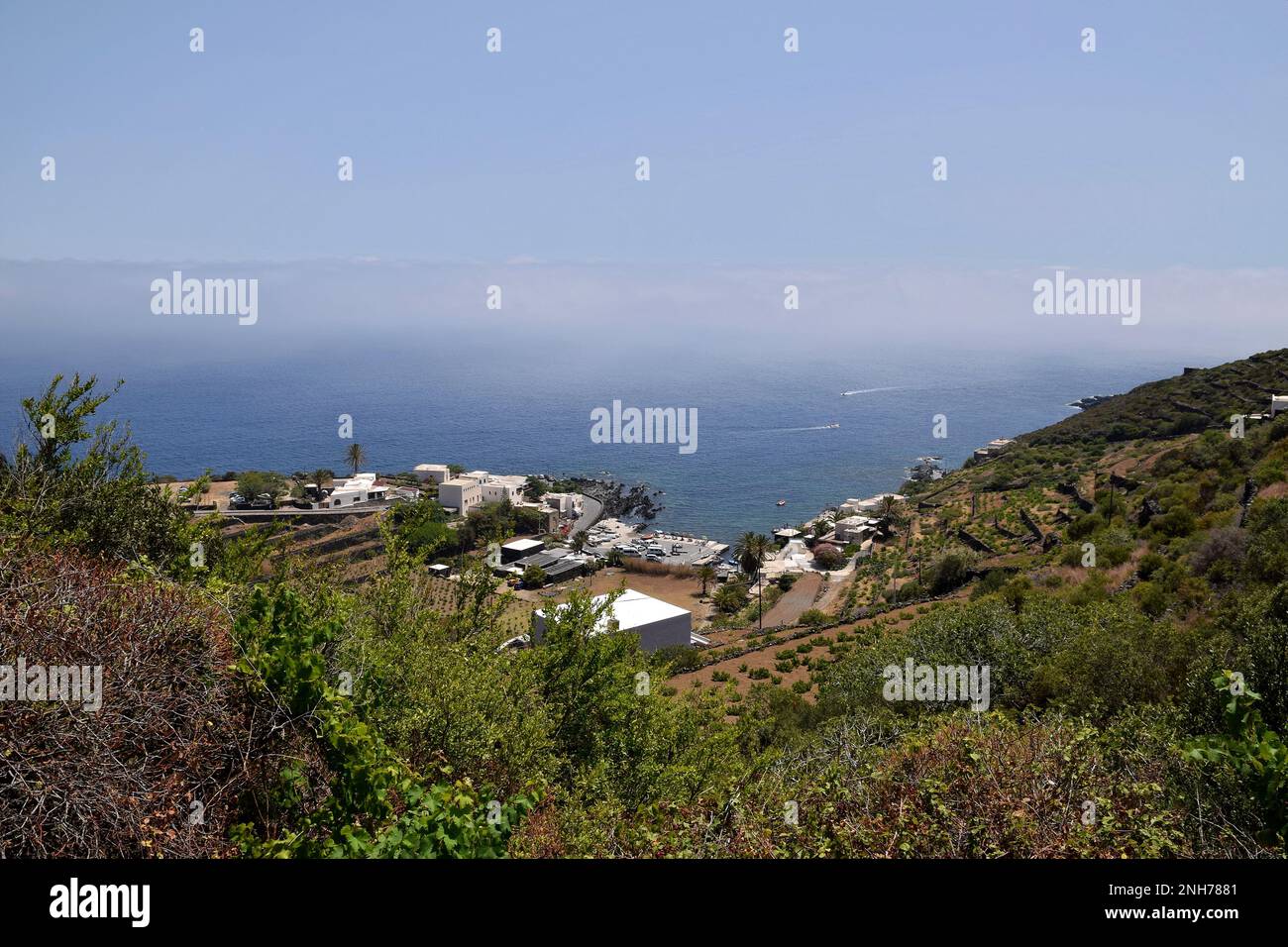The Gadir village seen from above, Pantelleria Stock Photo - Alamy