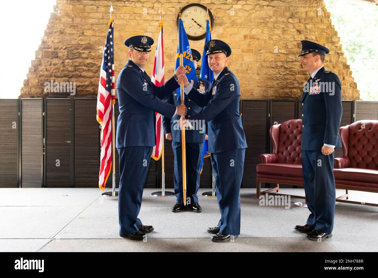 Commander 422nd air base group hi-res stock photography and images - Alamy
