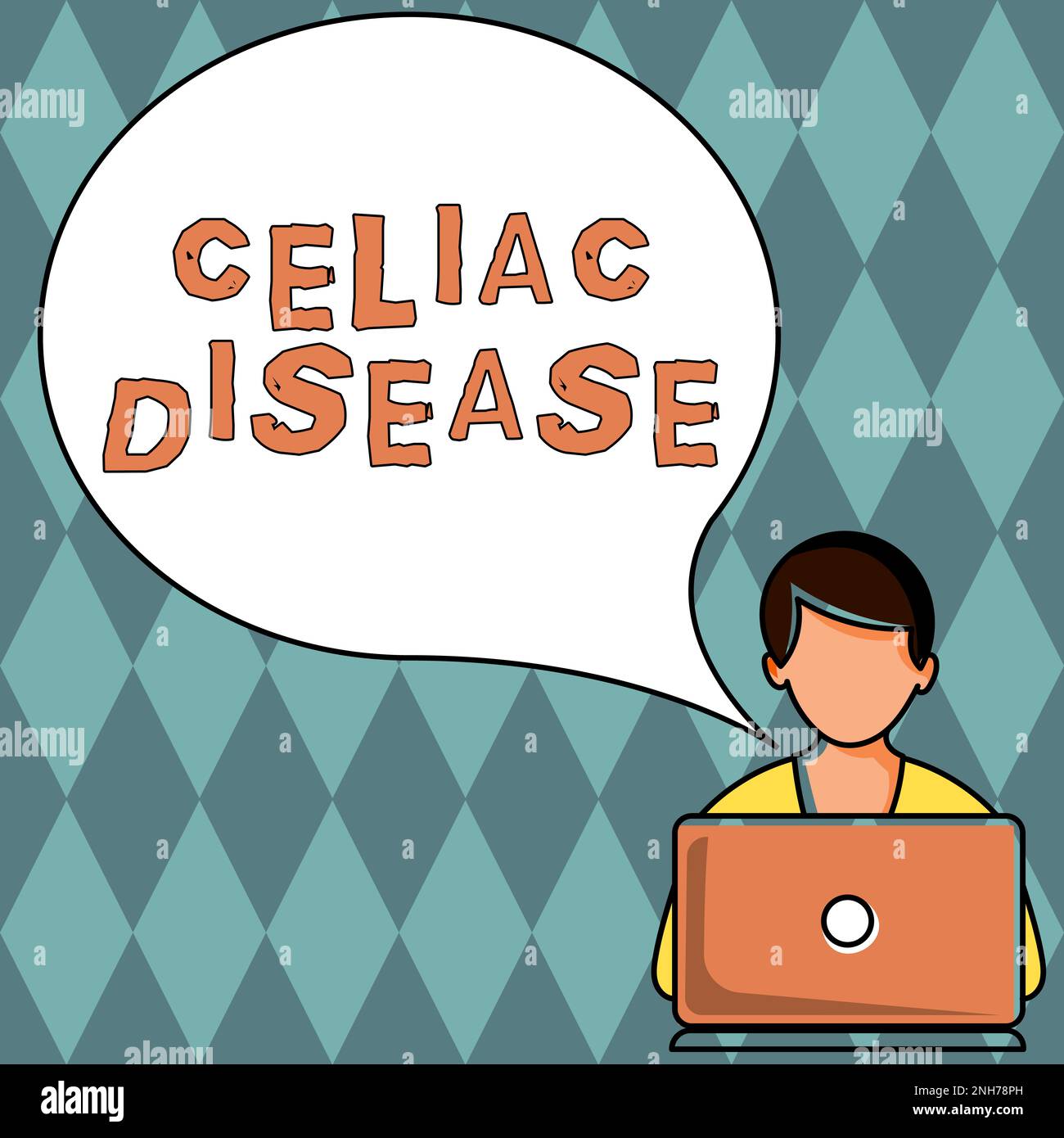 Writing displaying text Celiac Disease. Business idea Small intestine ...