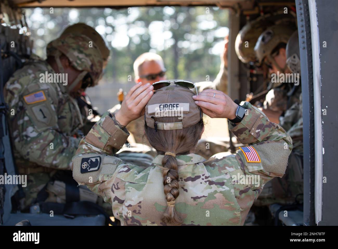 U.S. Army Soldiers with the 404th Civil Affairs Battalions (Airborne ...