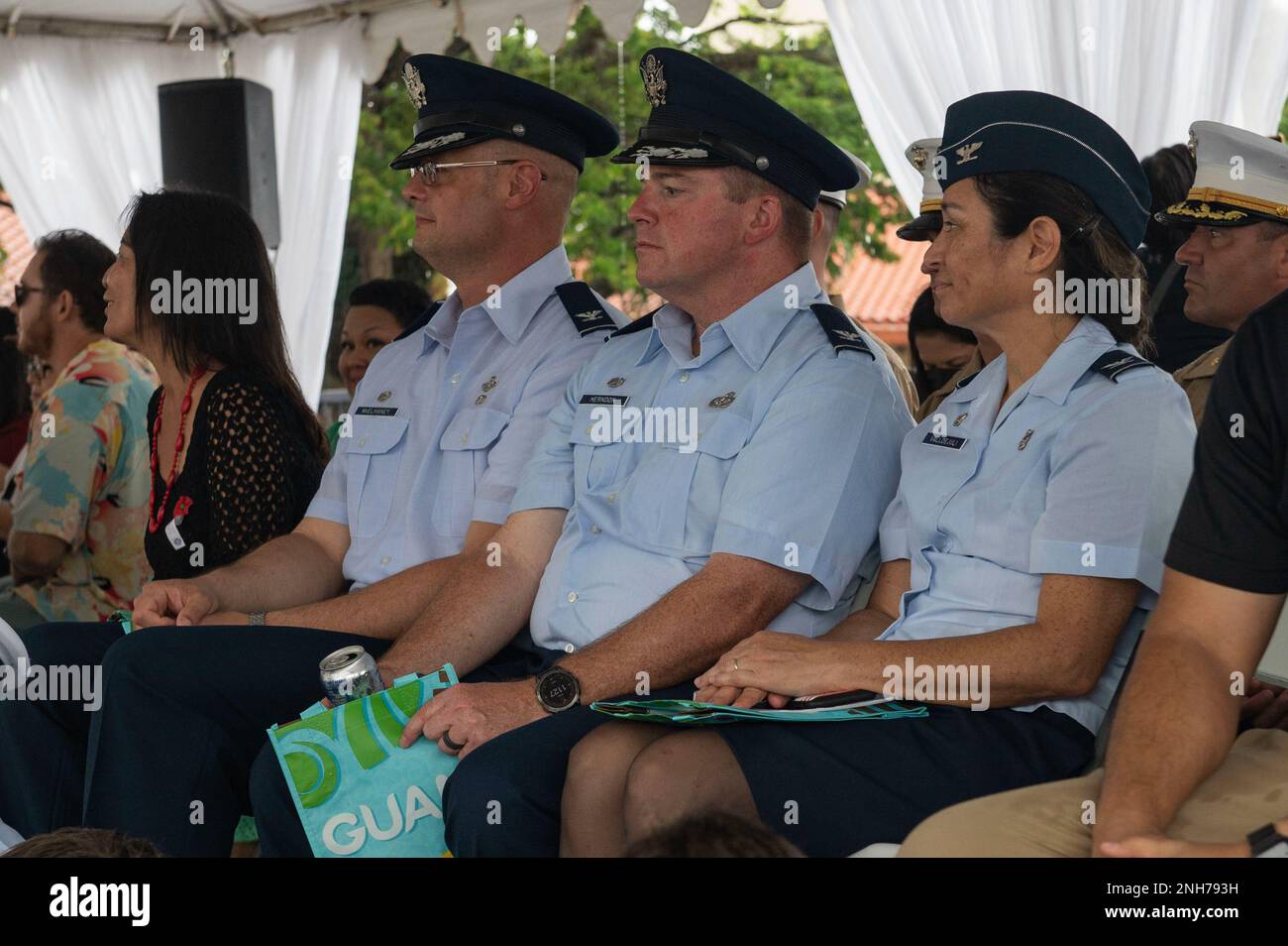 U.S. Air Force Col. Maria Valldejuli, commander of the 36th Medical ...