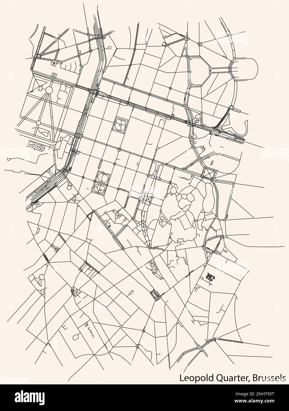 Leopold quarter map hi-res stock photography and images - Alamy