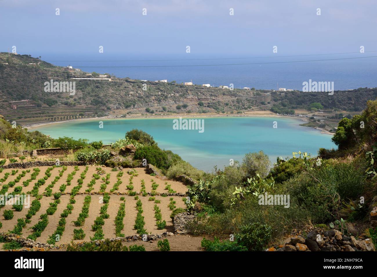 Lake of Venus, Pantelleria Stock Photo - Alamy