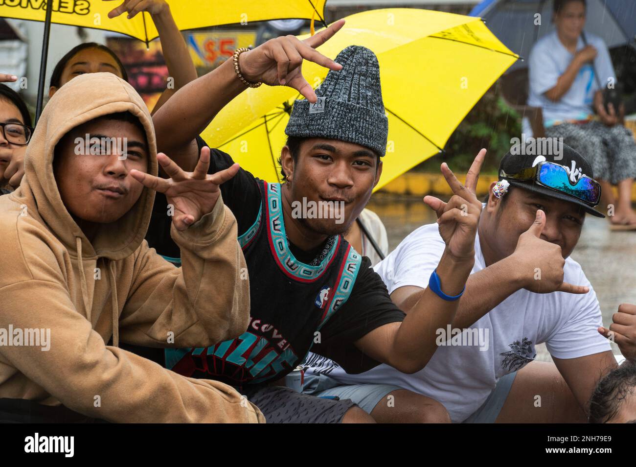 Guam locals watch Guam's 78th Annual Liberation Day parade in Hagatna ...