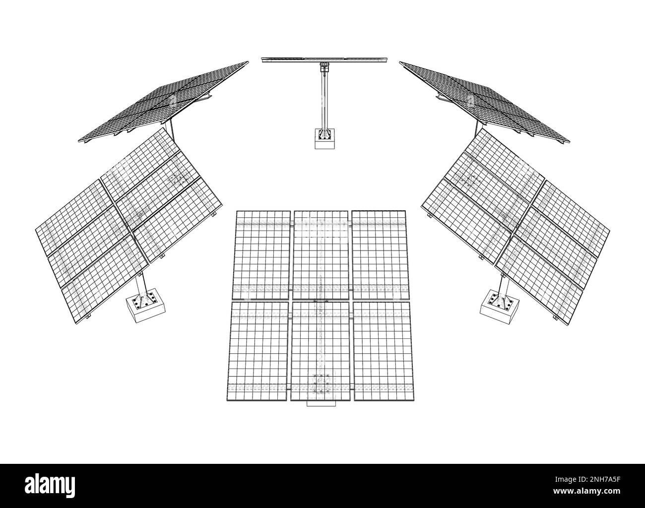 Solar Panel Concept Stock Photo - Alamy