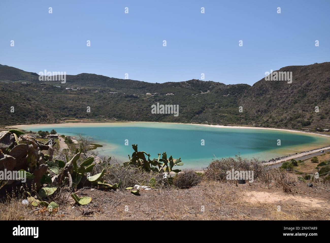 Lake of Venus, Pantelleria Stock Photo - Alamy