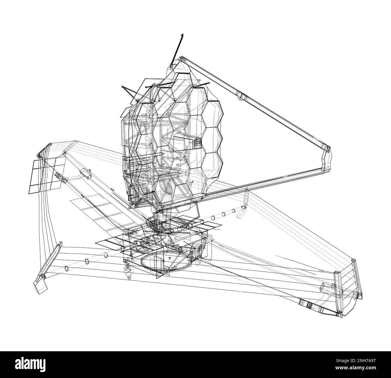 Telescope structure Cut Out Stock Images & Pictures - Alamy