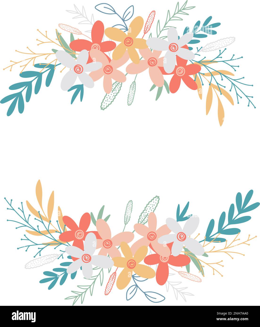 Flower rim Stock Vector Images - Alamy