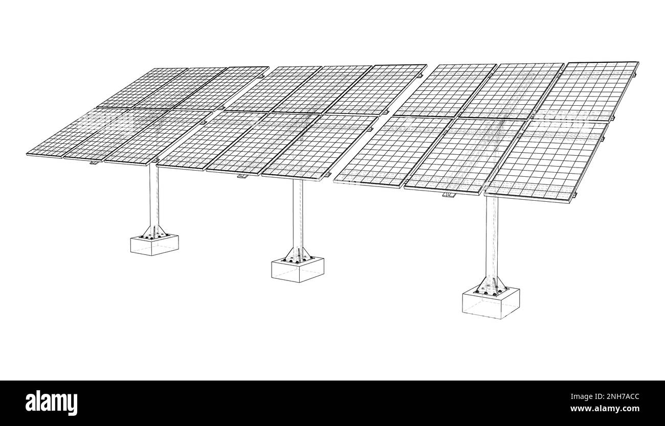 Solar Panel Concept Stock Photo - Alamy
