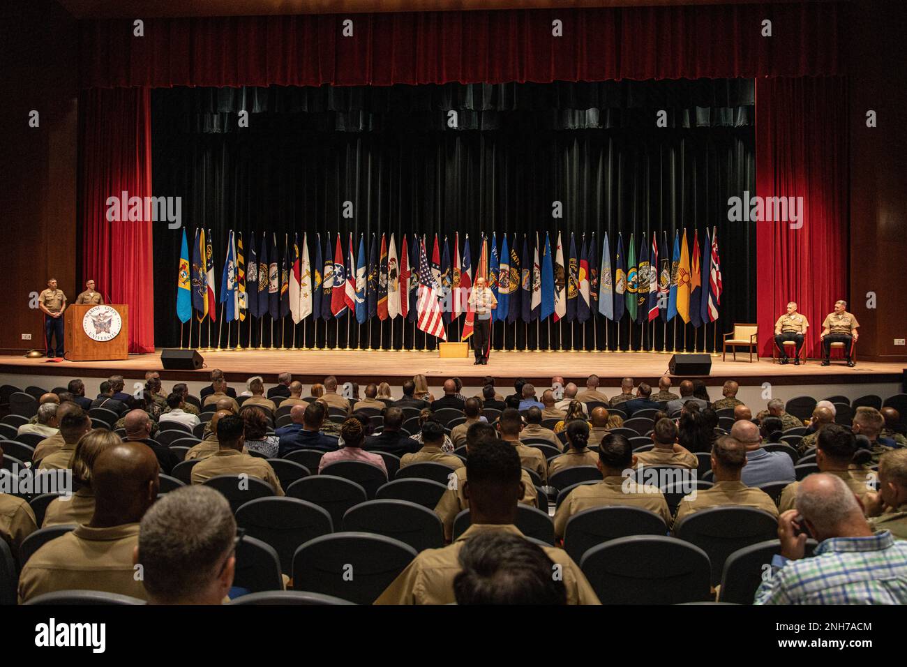 The Commandant of the Marine Corps Gen. David H. Berger delivers ...