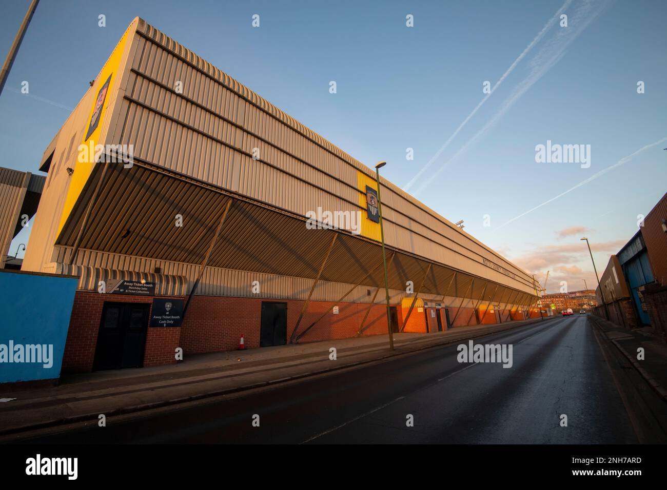 Meadow Lane, Notts County Football Club in Nottingham, Nottinghamshire ...