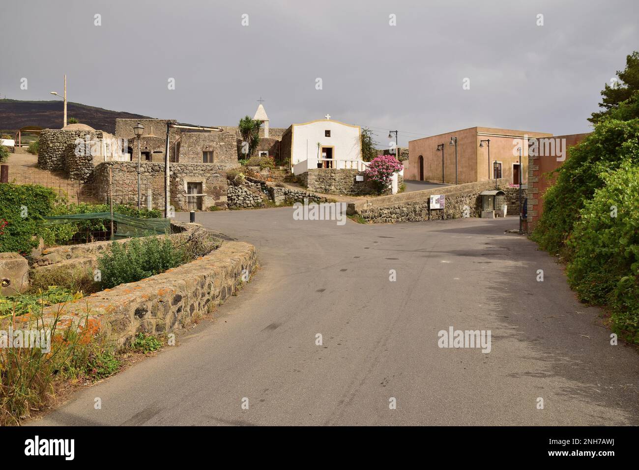 Scauri village, Pantelleria Stock Photo - Alamy