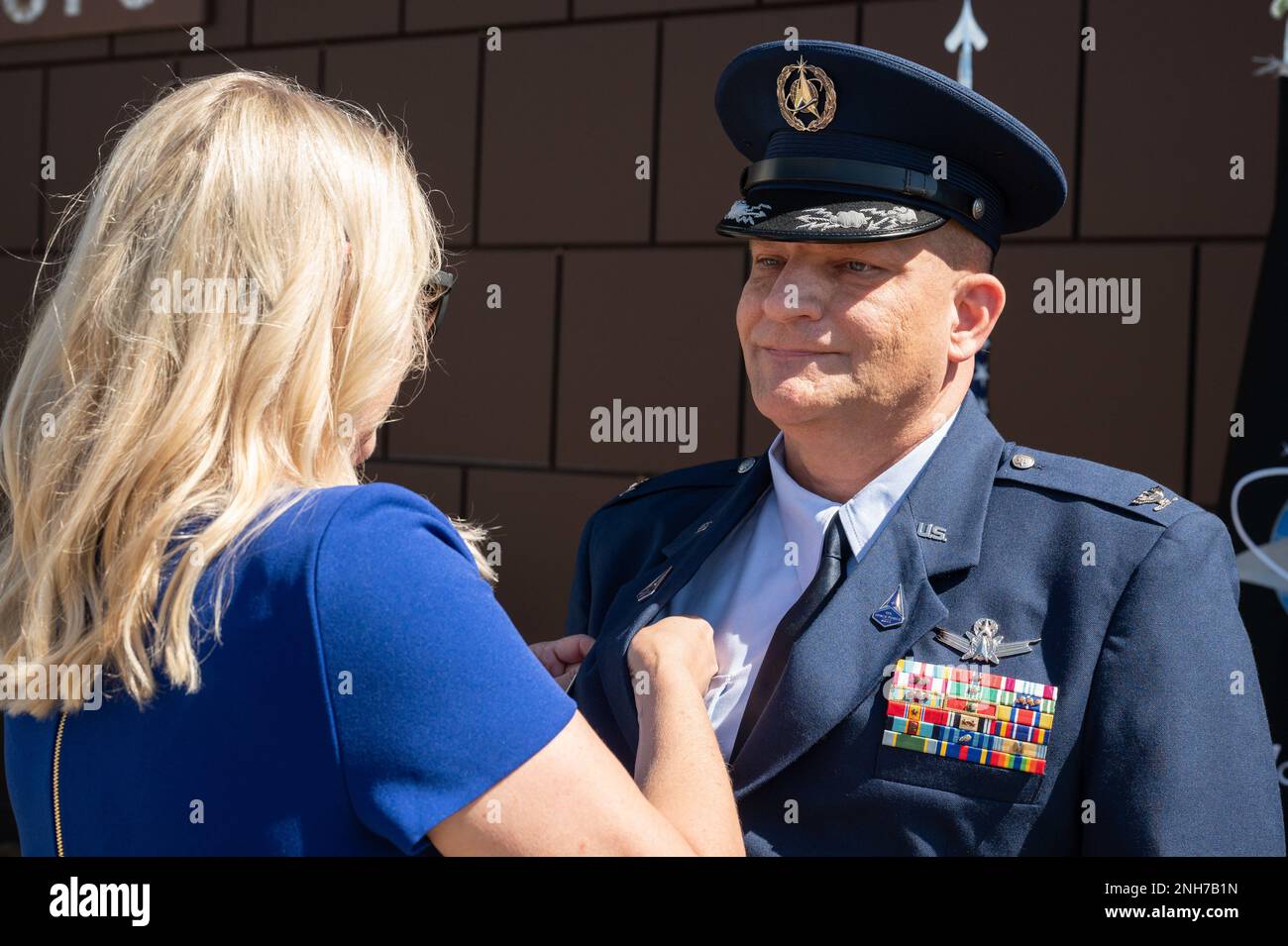 U.S. Space Force Col. Kenneth F. L. Klock, incoming commandant of the ...