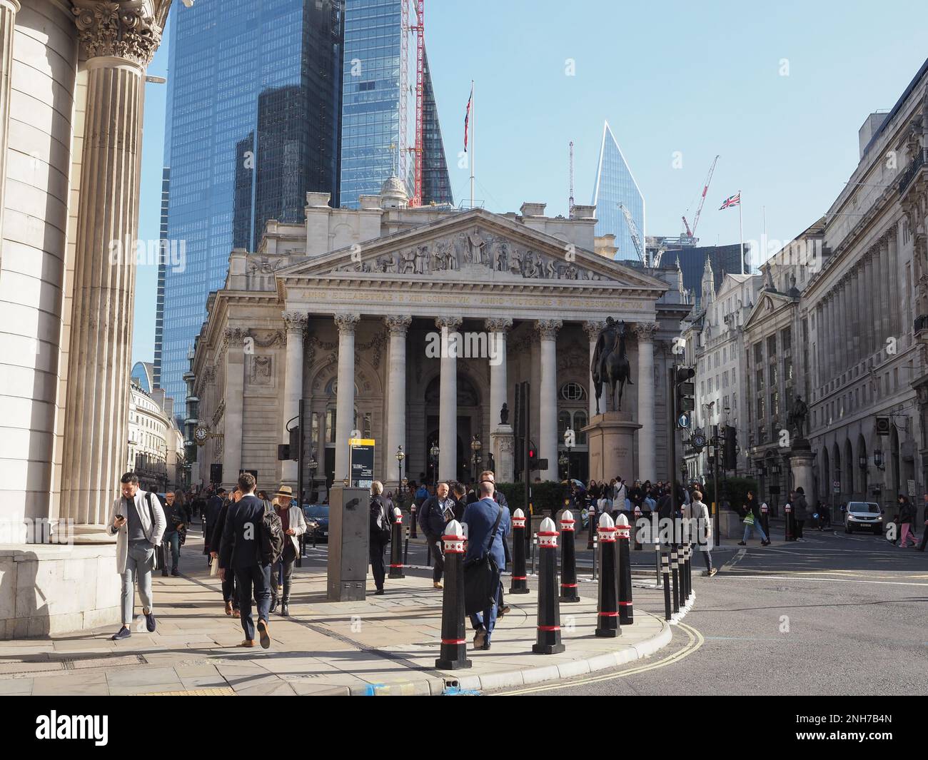 LONDON, UK - CIRCA OCTOBER 2022: The Royal Exchange Stock Photo - Alamy