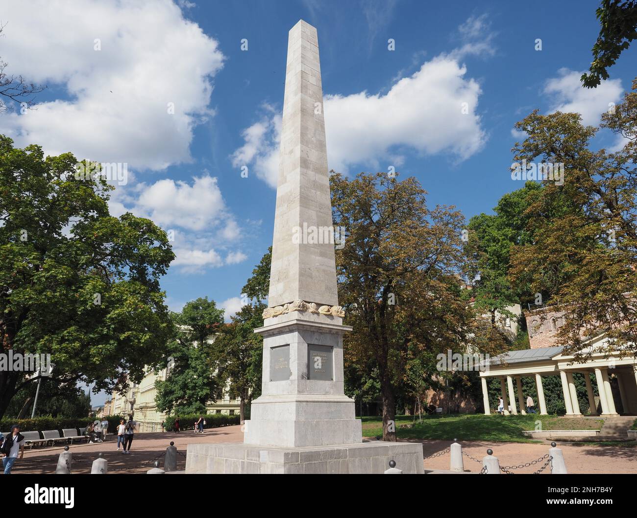 BRNO, CZECH REPUBLIC - CIRCA SEPTEMBER 2022: Obelisk unveiled in 1818 ...