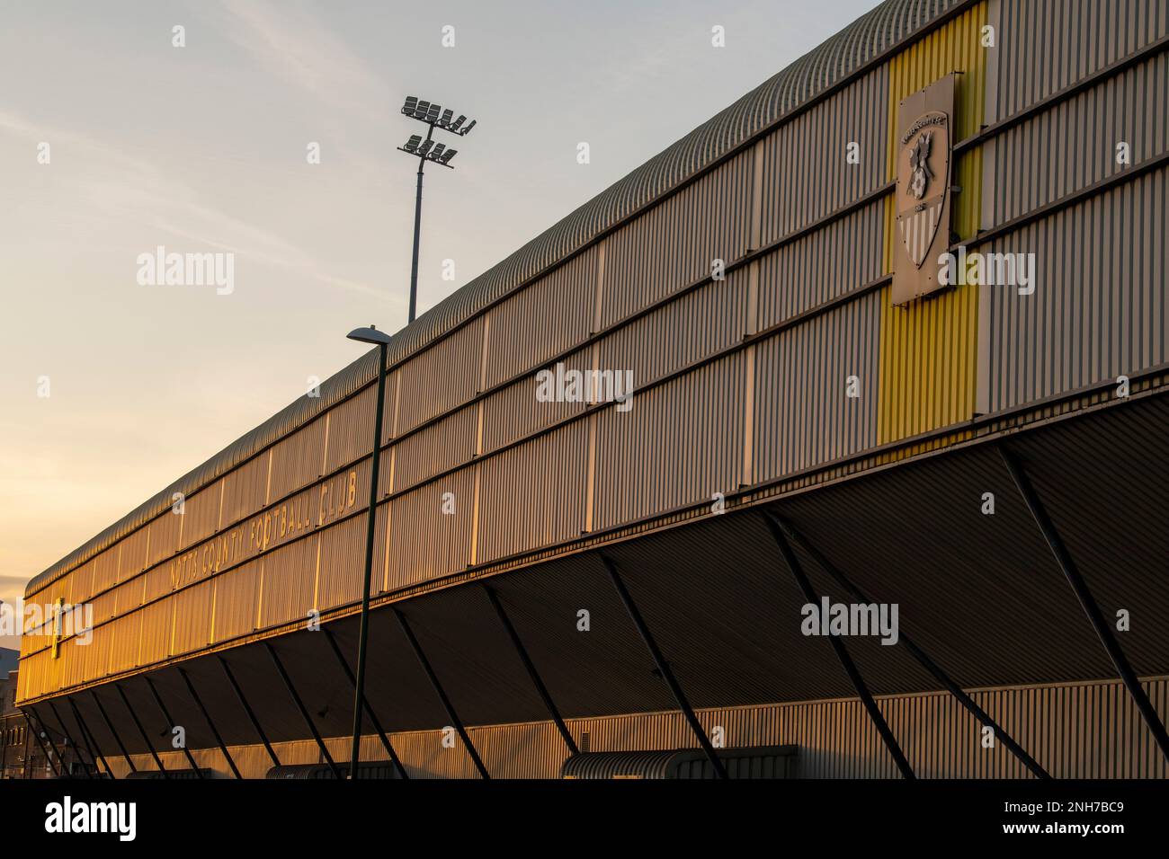 Meadow Lane, Notts County Football Club in Nottingham, Nottinghamshire ...