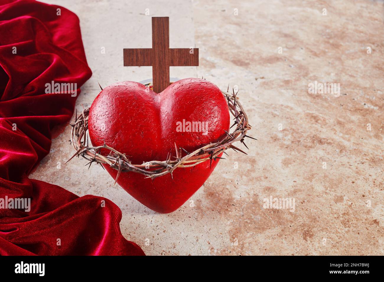 Red for the blood of jesus hi-res stock photography and images - Alamy
