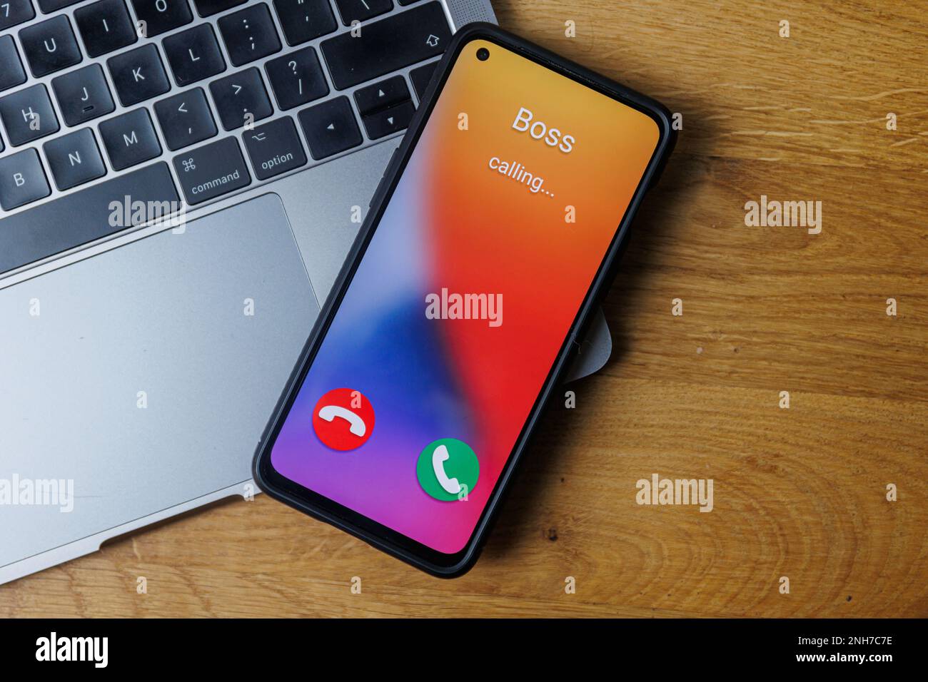 Boss telephone hi-res stock photography and images - Alamy