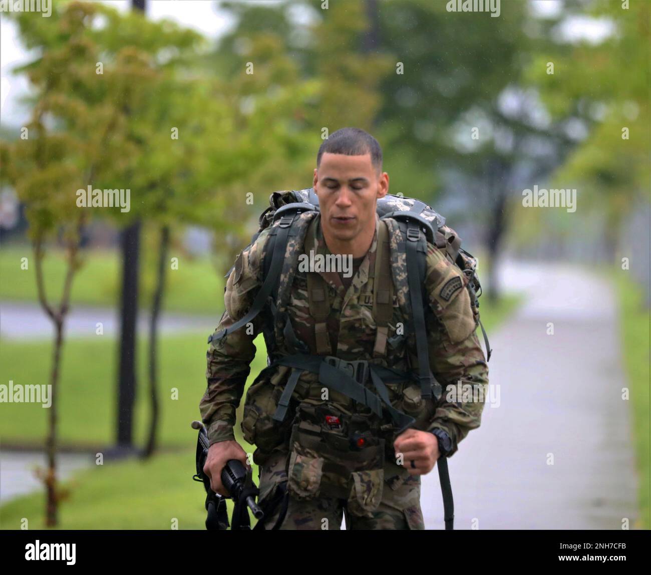 U.S. Army Sgt. Marcus McCormick, 35th Air Defense Artillery Brigade ...