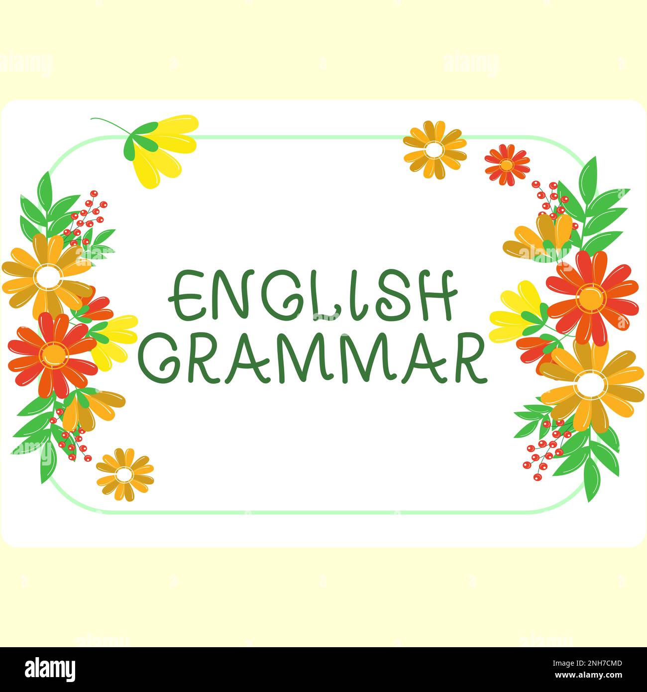 Hand writing sign English Grammar. Business approach courses cover all ...