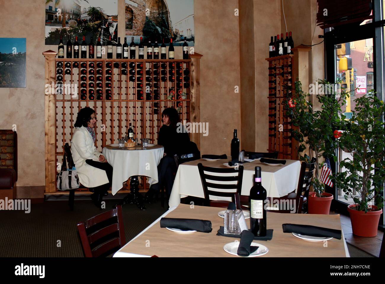 Interior of the Luna Rossa; an Italian Restaurant in Stillwater ...