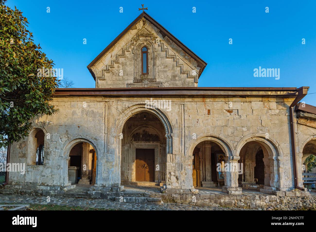 Old Khobi Convent, Georgian Orthodox monastery, XIII century Stock ...