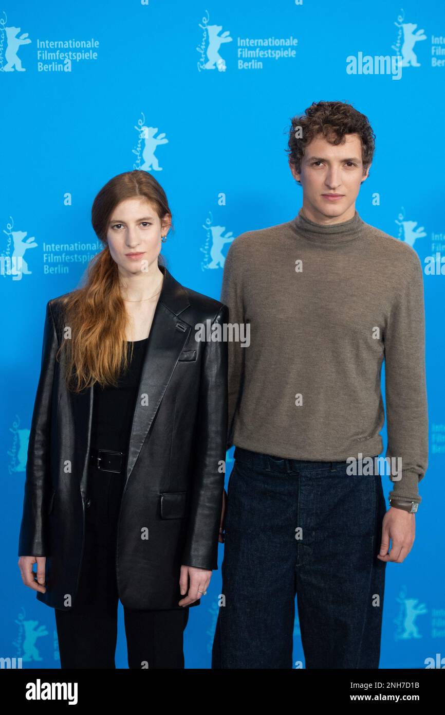 Agathe Bonitzer and Aliocha Schneider attending the Music Photocall as ...