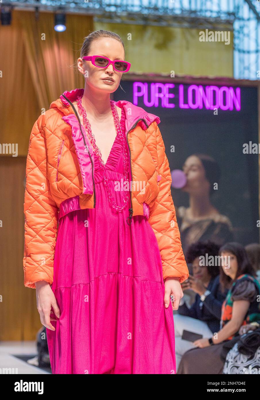 Pure London 2023 Catwalk Runway Olympia London British Fashion Event ...