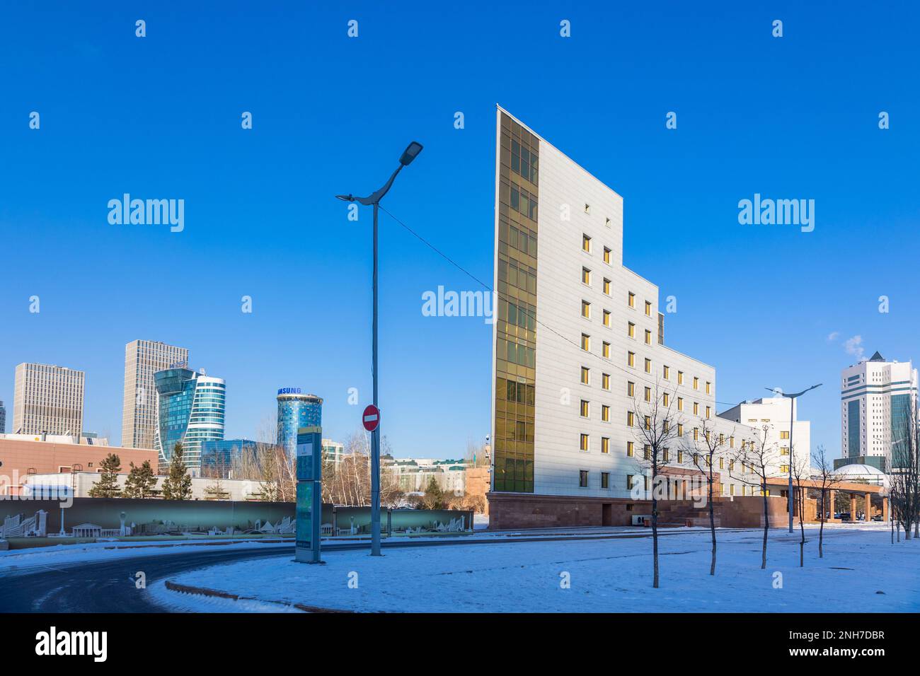 Astana, Kazakhstan - November 23, 2022: Modern city of Astana ...