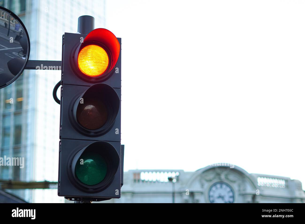 close up of signal system traffic light,road signs Stock Photo - Alamy