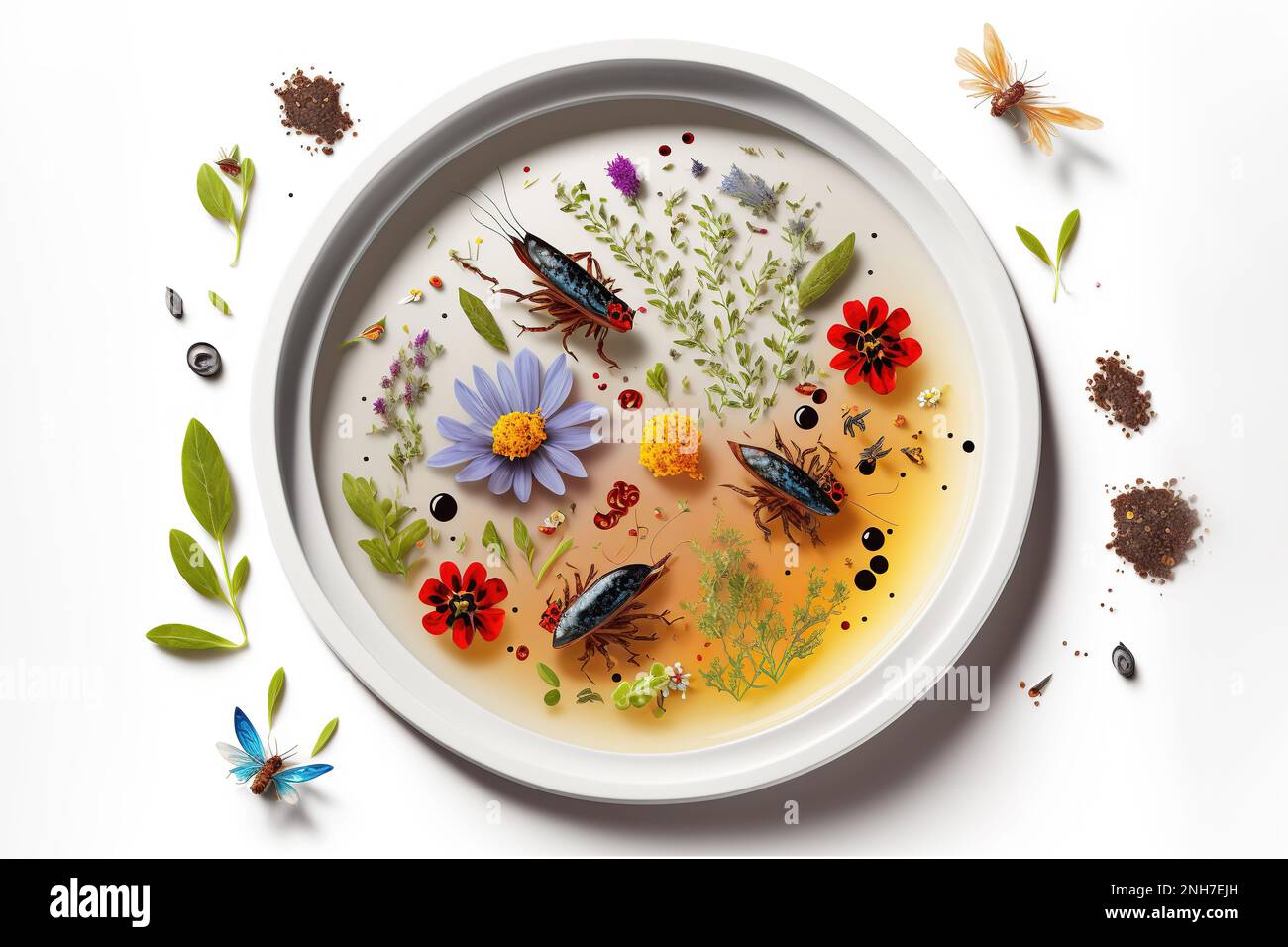 China insect food hi-res stock photography and images - Alamy