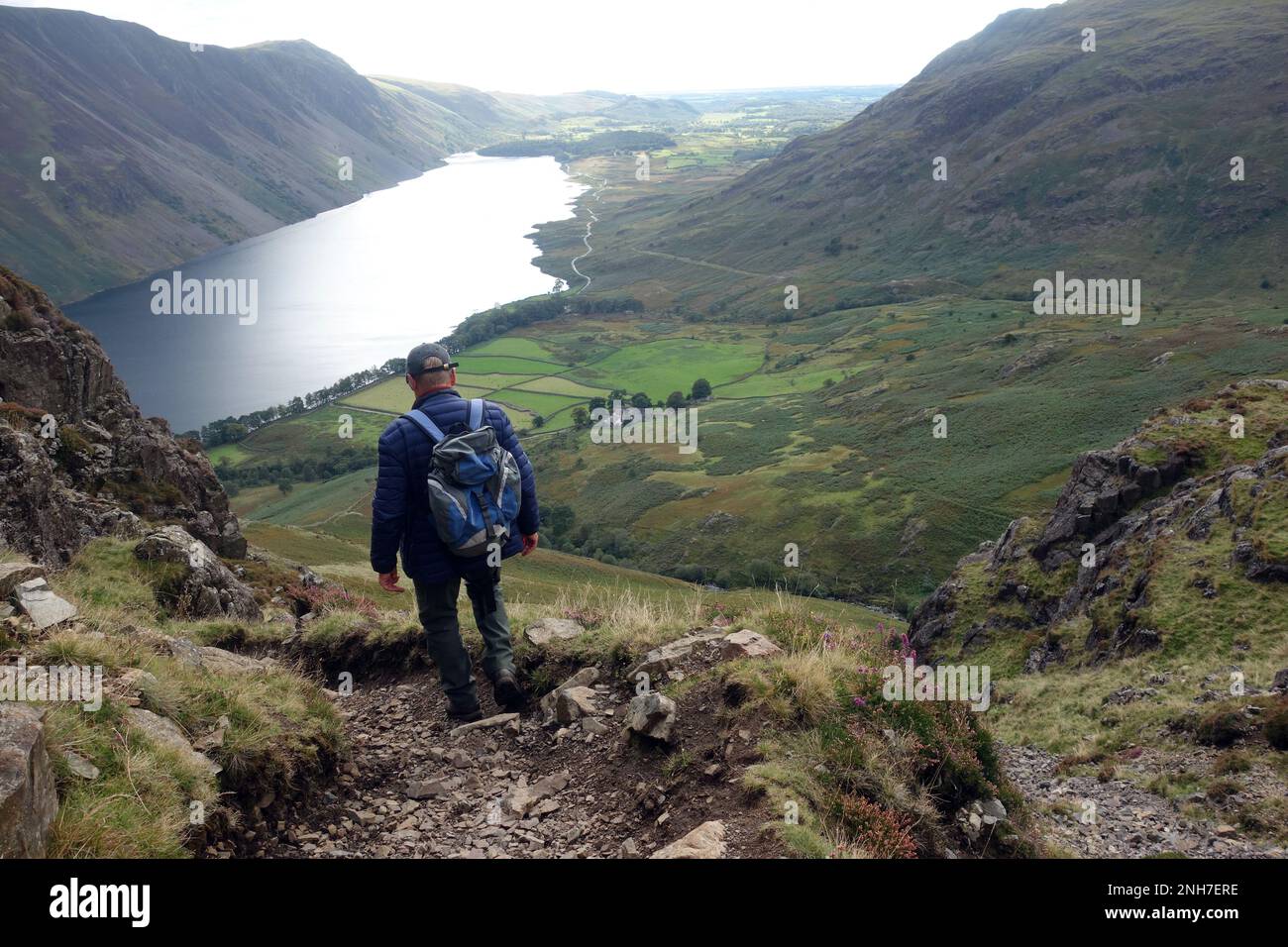 Wasdale head hiker hi-res stock photography and images - Alamy