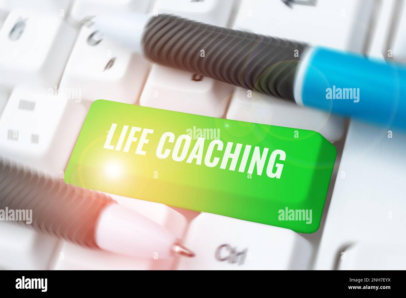 Conceptual display Life Coaching. Conceptual photo Improve Lives by ...